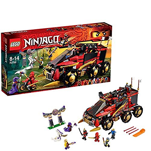 La Base Mobile Des Ninja- 70750 - LEGO® Ninjago -Jeu De Construction ...